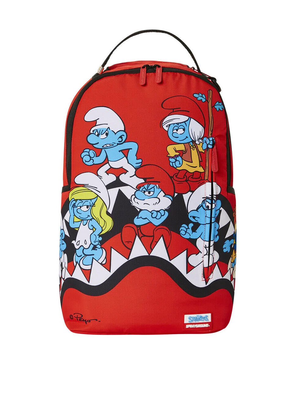 Sprayground Kids Backpack Smurfs Shark Bounce – Florence Kids